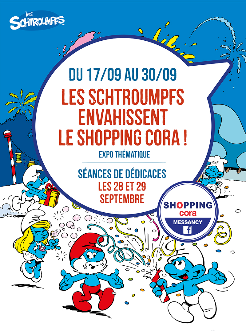 Les Schtroumpfs viendront fêter leur 60 ans à Messancy
