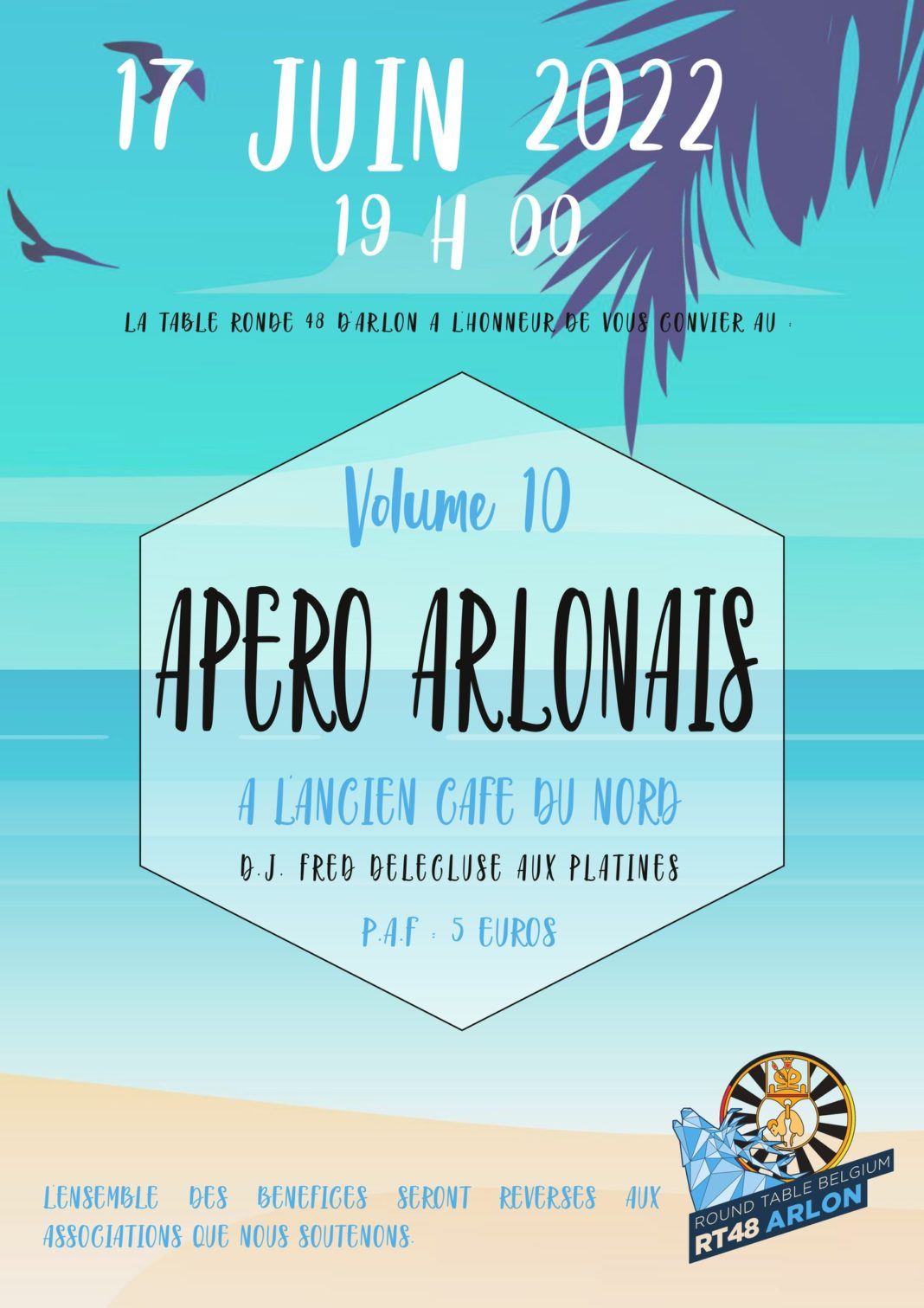 Arlon : La Table Ronde 48 vous invite à son 10ème Apéro Arlonais