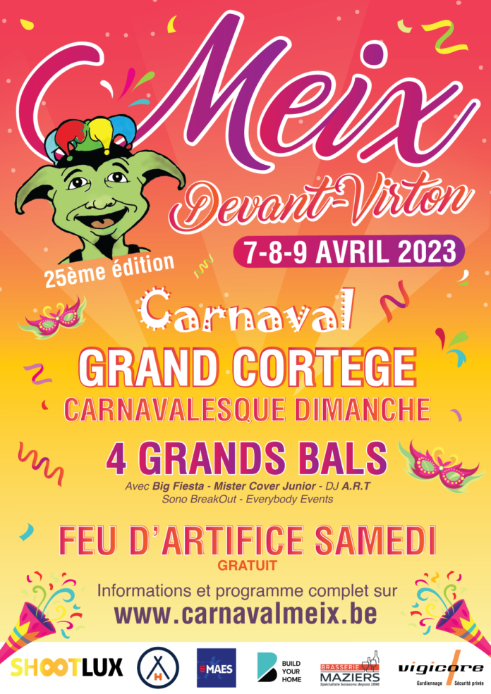 Le carnaval de Meix-Devant-Virton fête ses 25 ans ce week-end